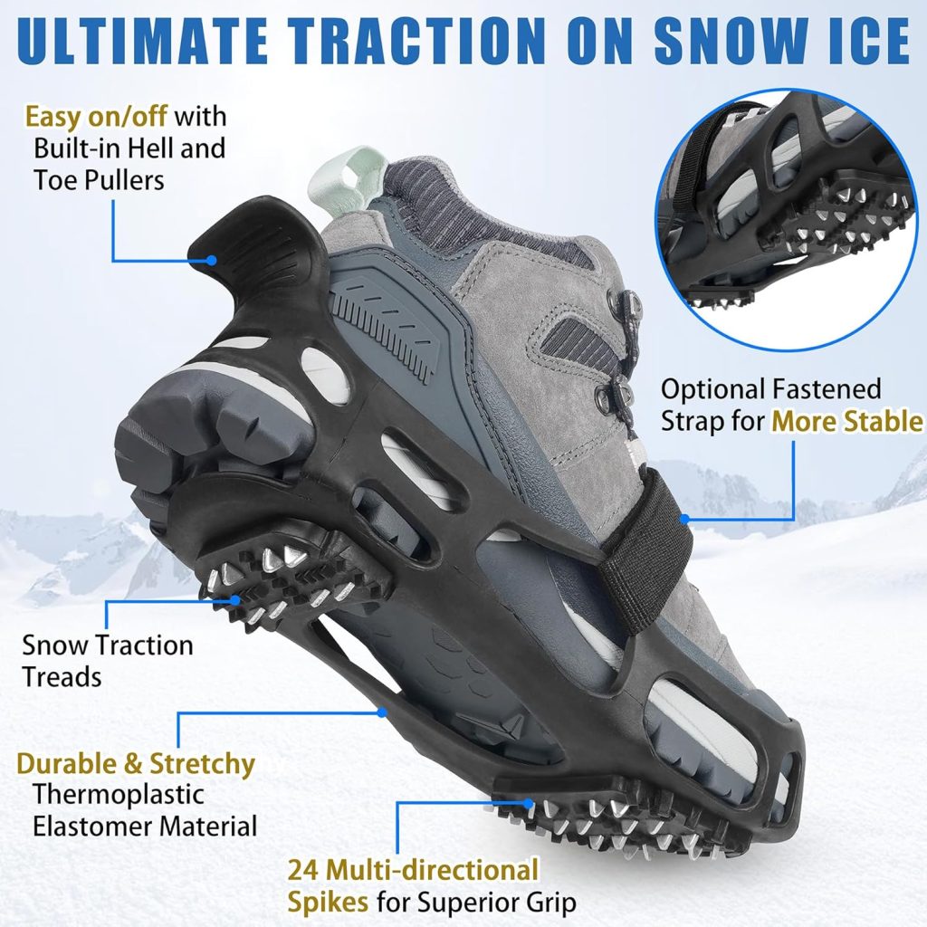 Ice Cleats Crampons Snow Traction review | Cleats Report