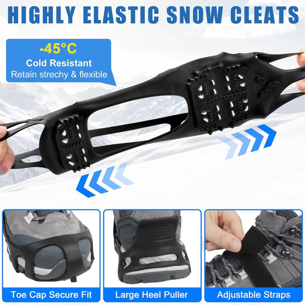 Ice Cleats Crampons Snow Traction review | Cleats Report